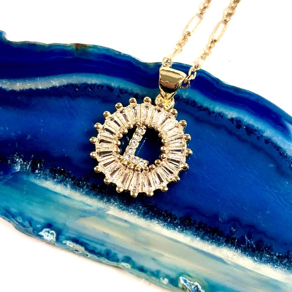 jasmines jewels | Jewelry | Initial L Necklace Letter L Personalized L ...